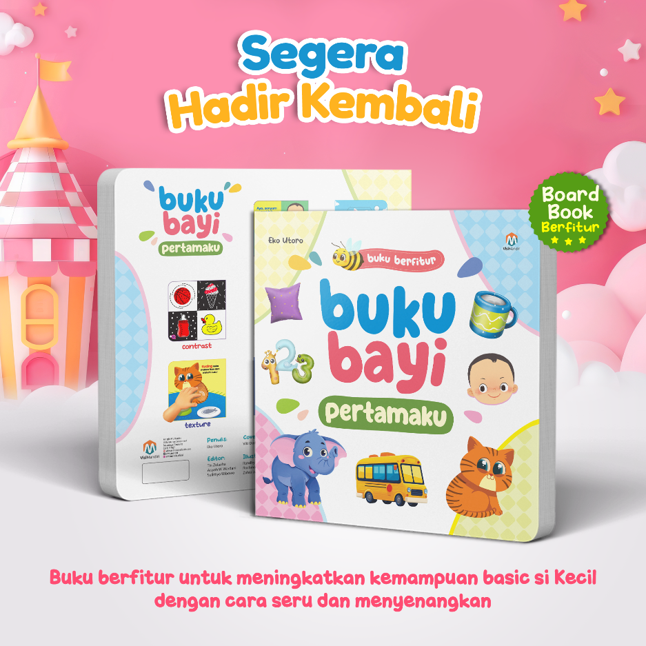 Buku Bayi Pertamaku Berfitur(Bonus Animasi & Printable Mewarnai)