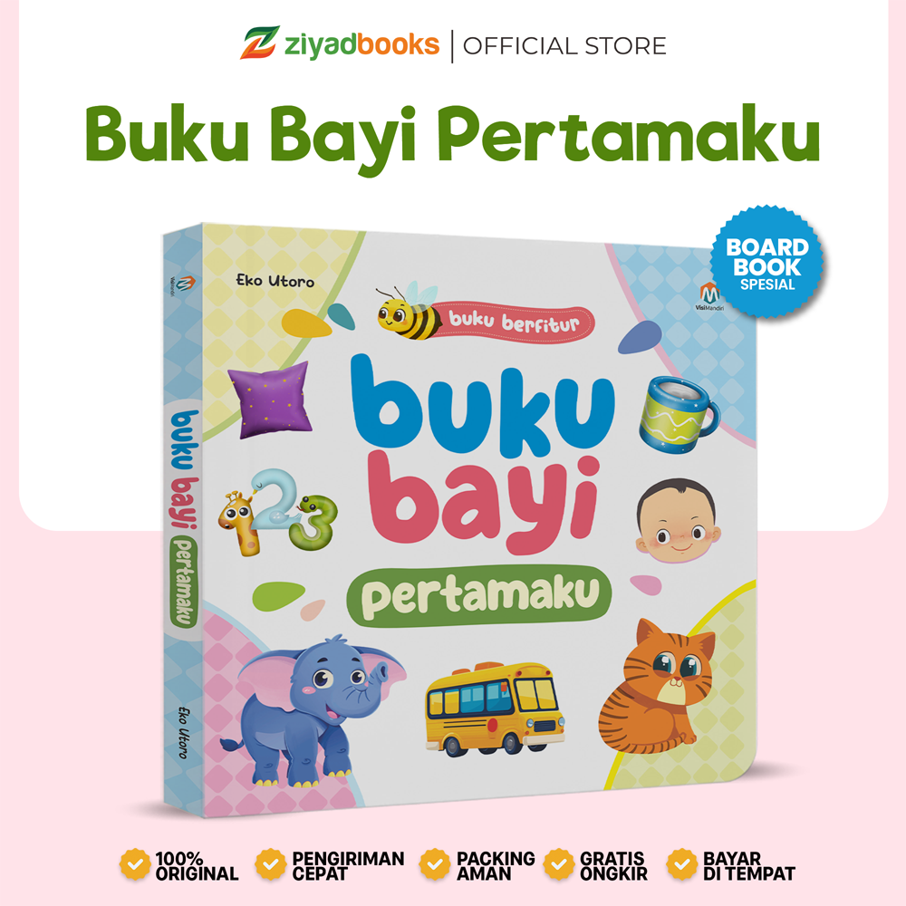 Buku Bayi Pertamaku Berfitur(Bonus Animasi & Printable Mewarnai)